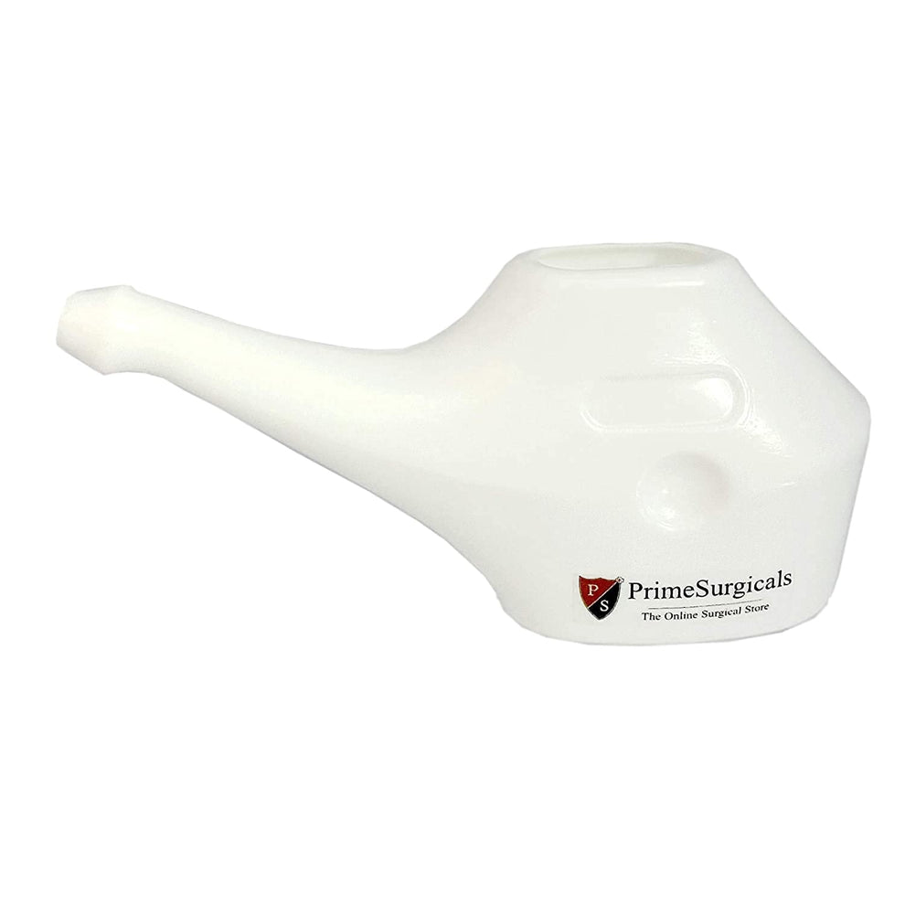 Durable Plastic Jal Neti Pot With Neti Salt Sachets – Prime Surgicals